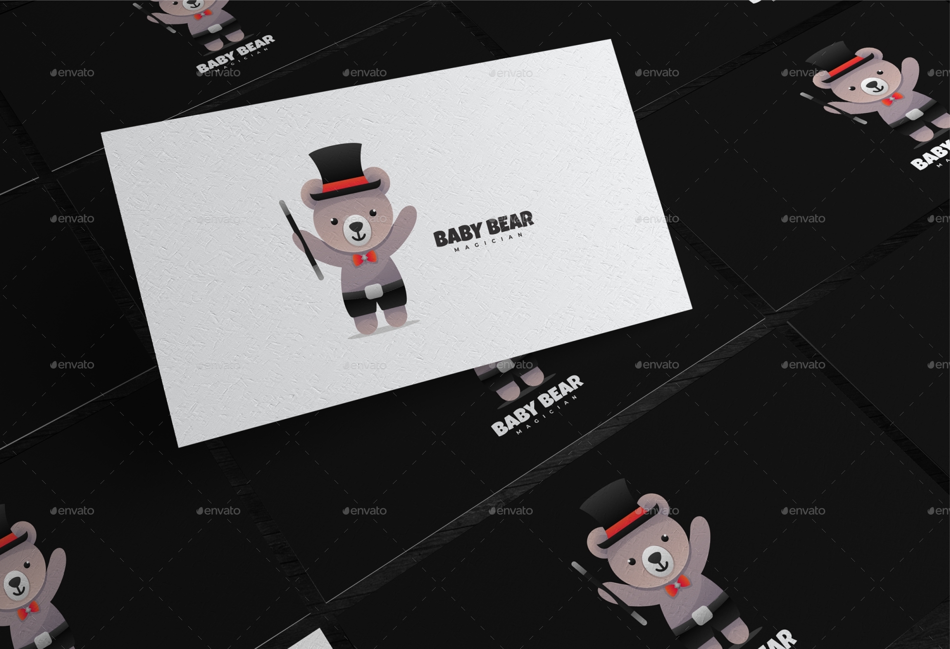 Baby Bear Gradient Logo Template, Logo Templates | GraphicRiver