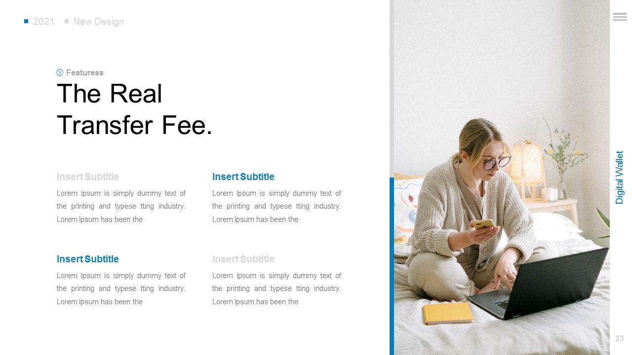 Digital Wallet Powerpoint Presentation Template, Presentation Templates