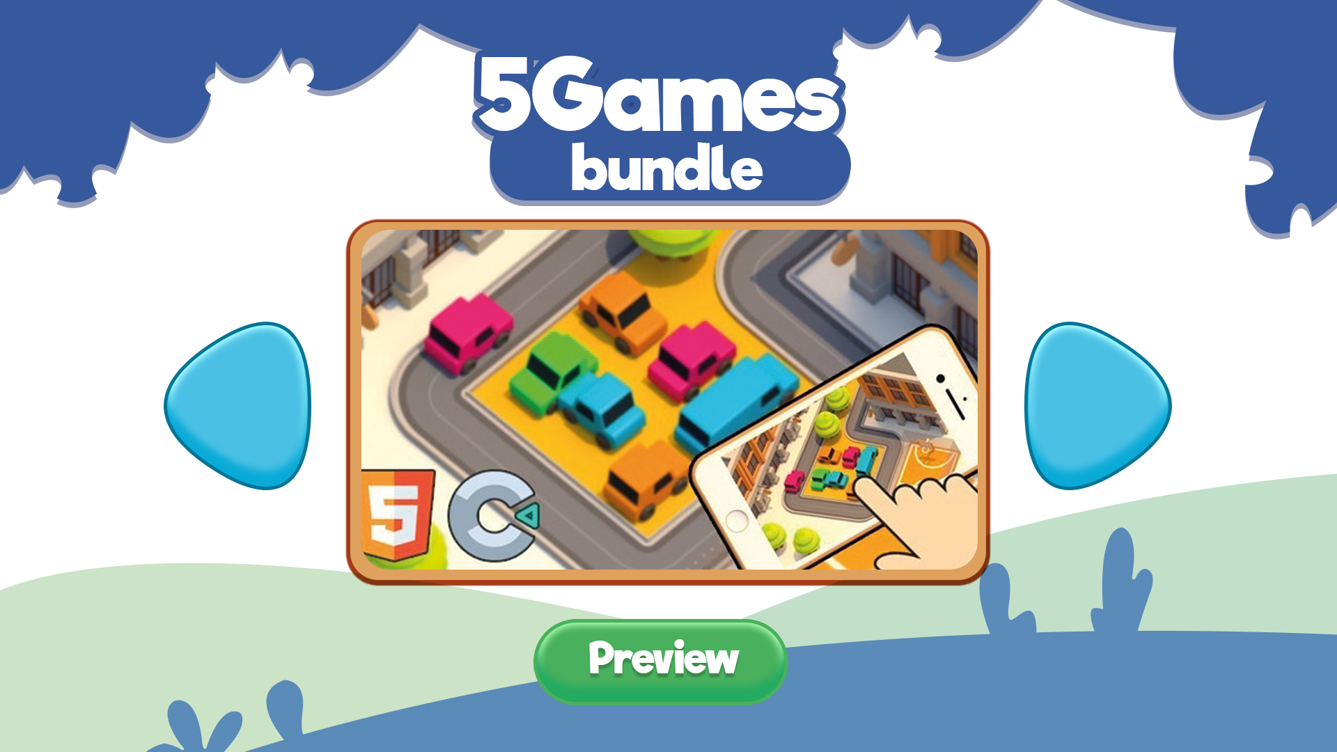 5 HTML5 Games Bundle - ( HTML5 | Construct 2-3 | Capx C3p ) by Zupga