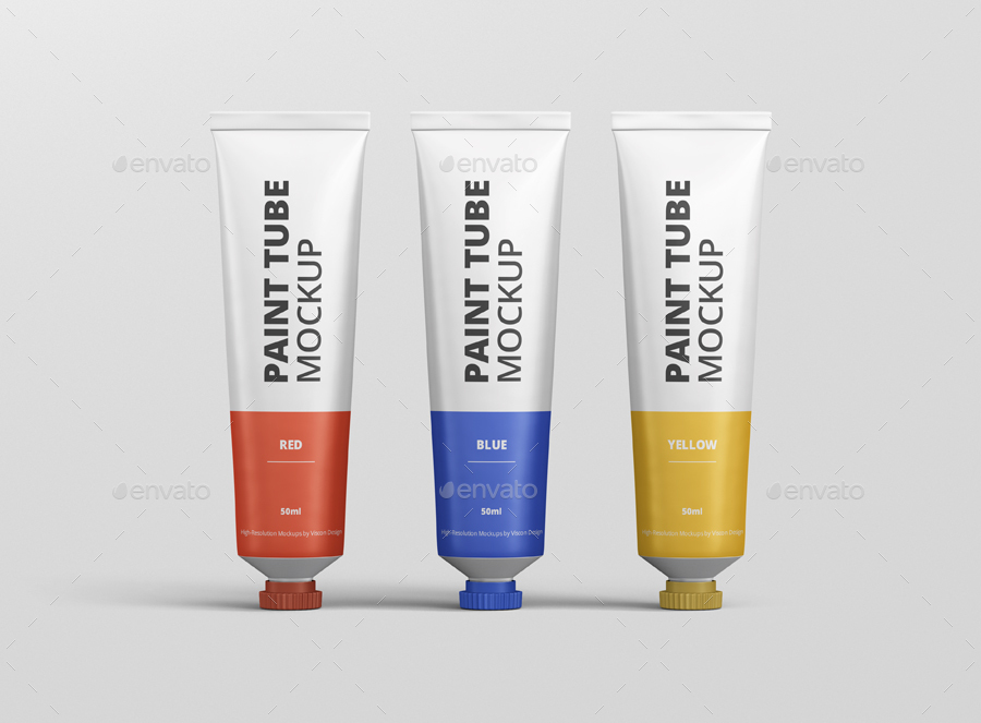 Paint Tube Mockup, Graphics | GraphicRiver