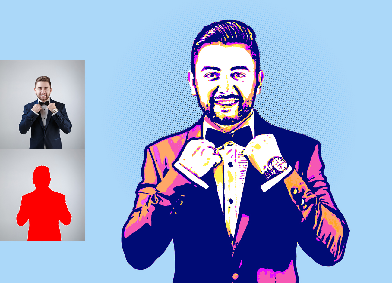 Pop Art Photo Effects, Add-ons | GraphicRiver