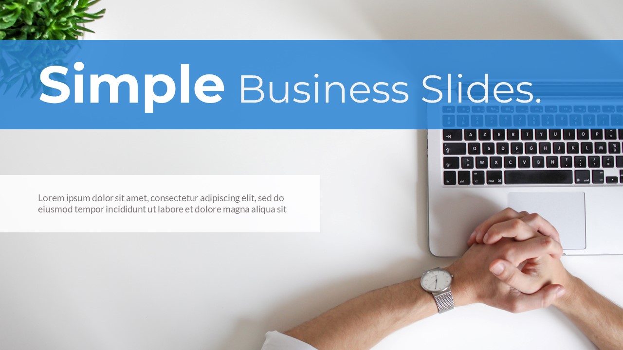 Simple – Corporate PowerPoint Template, Presentation Templates ...