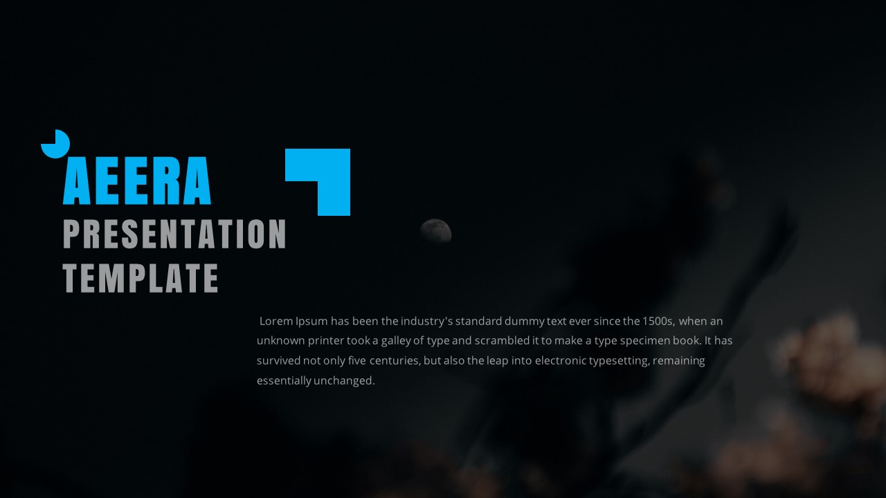 Aeera Creative Business Powerpoint Template, Presentation Templates