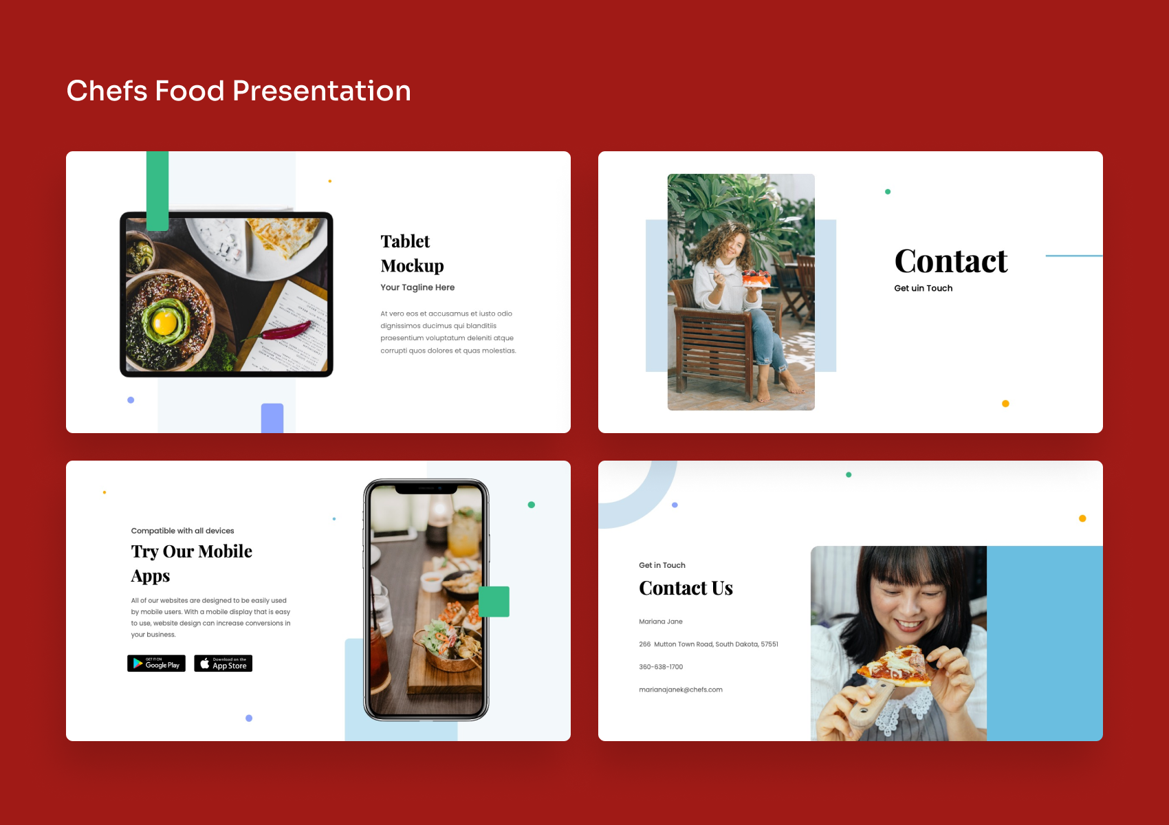 Chefs - Restaurant PowerPoint Presentation, Presentation Templates