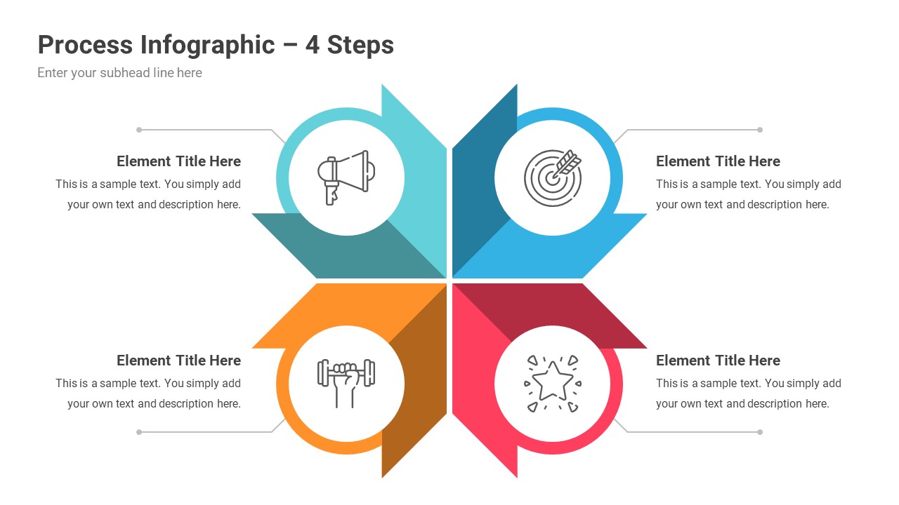 Process Infographics PowerPoint Template Diagrams, Presentation Templates