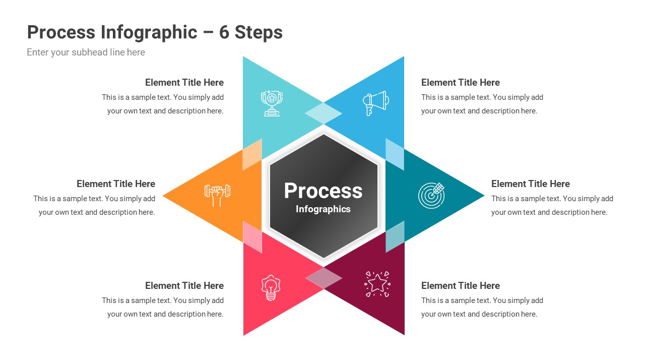Process Infographics PowerPoint Template Diagrams, Presentation Templates