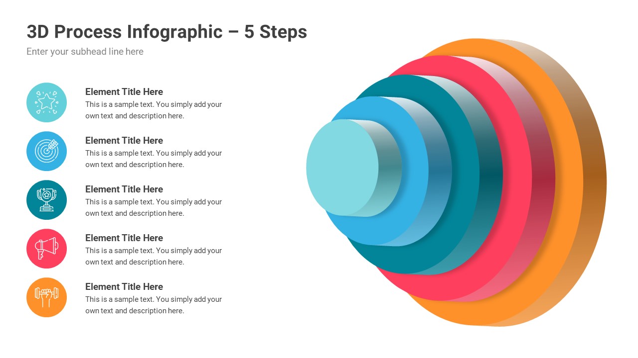 Process Infographics PowerPoint Template Diagrams, Presentation Templates
