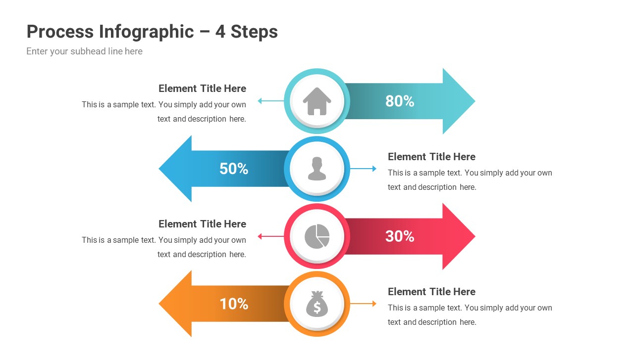 Process Infographics PowerPoint Template Diagrams, Presentation Templates