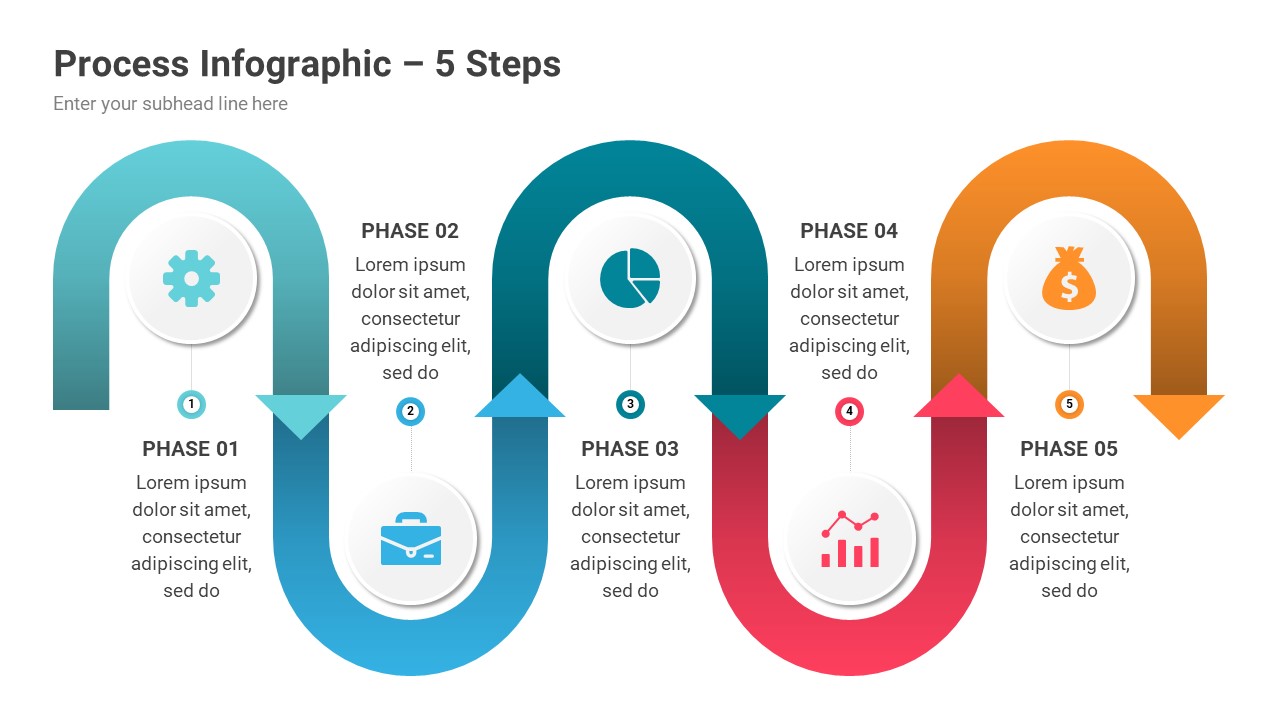 Process Infographics PowerPoint Template Diagrams, Presentation Templates