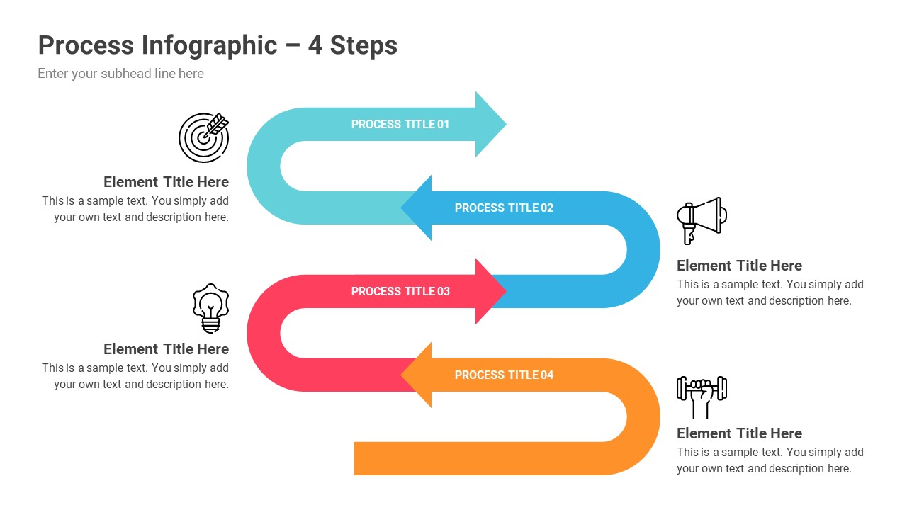 Process Infographics PowerPoint Template Diagrams, Presentation Templates