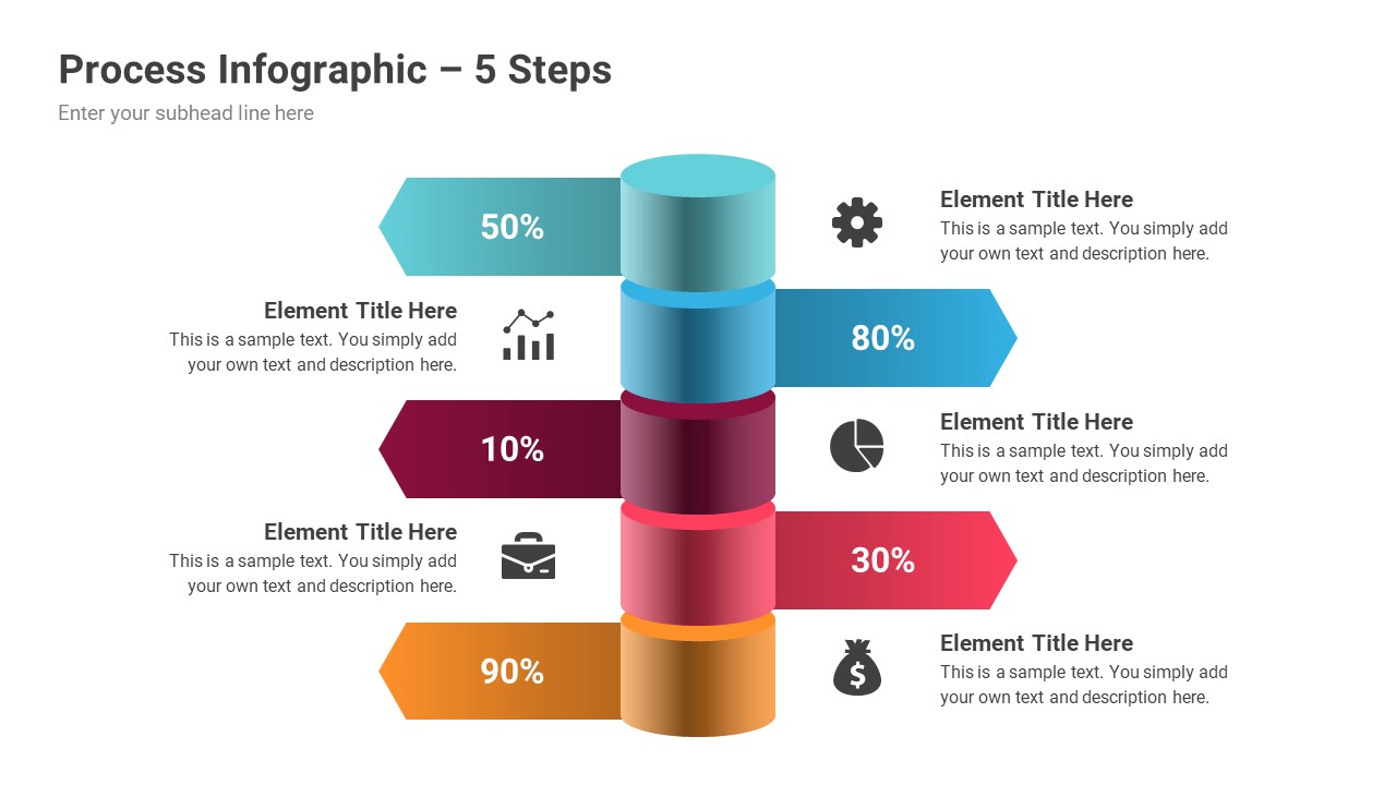 Process Infographics PowerPoint Template Diagrams, Presentation Templates