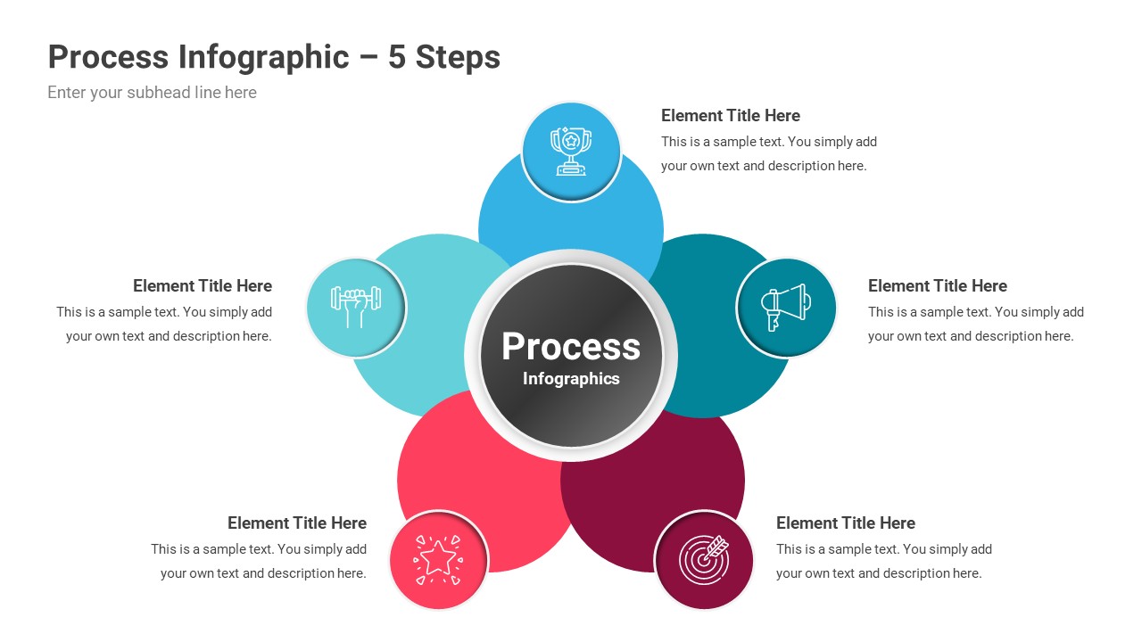 Process Infographics PowerPoint Template Diagrams, Presentation Templates