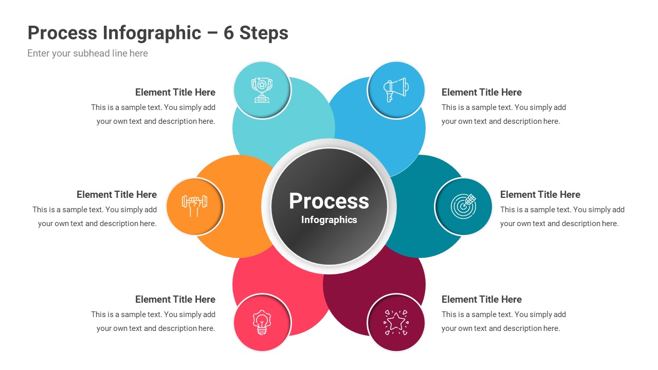Process Infographics PowerPoint Template Diagrams, Presentation Templates