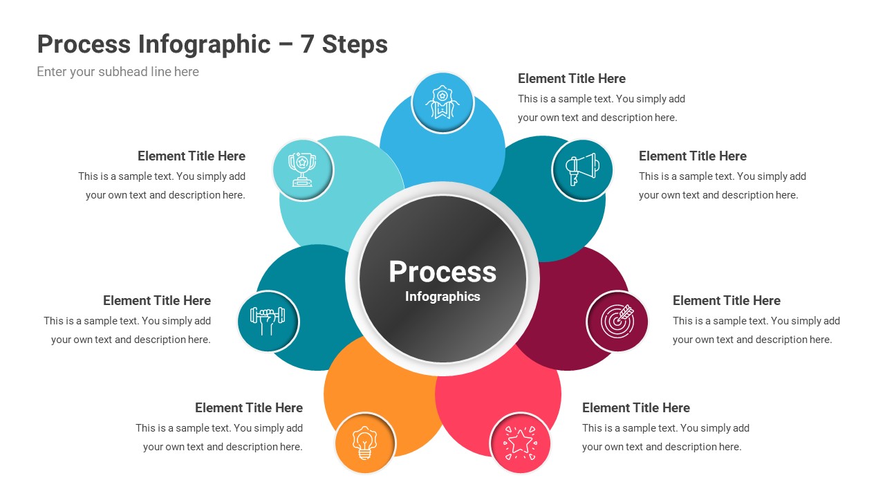 Process Infographics PowerPoint Template Diagrams, Presentation Templates