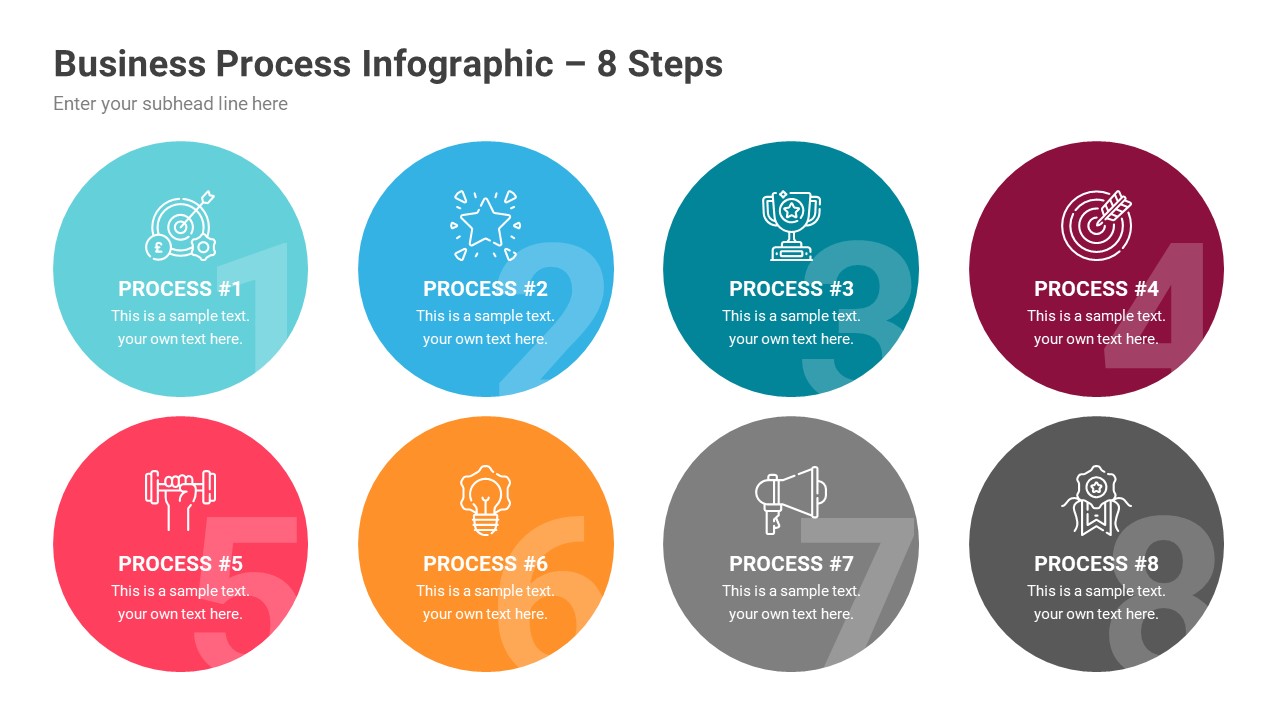 Process Infographics PowerPoint Template Diagrams, Presentation Templates