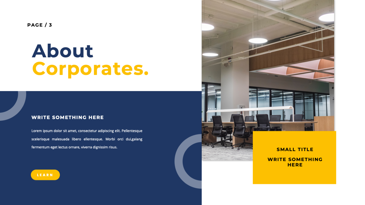 Corporates Google Slide Presentation Template, Presentation Templates