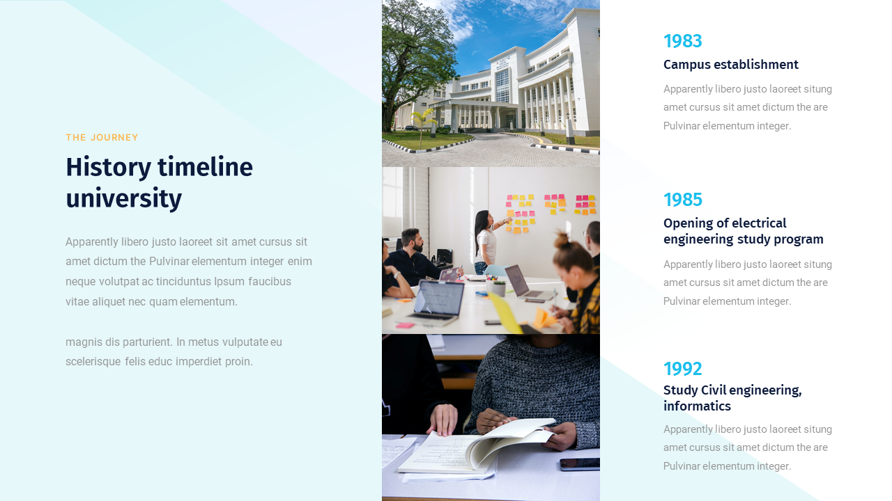 Campus - University & Education College Students Google Slides Template ...