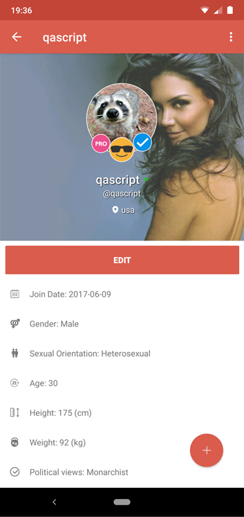 Dating App - web version, iOS and Android apps by qascript | CodeCanyon
