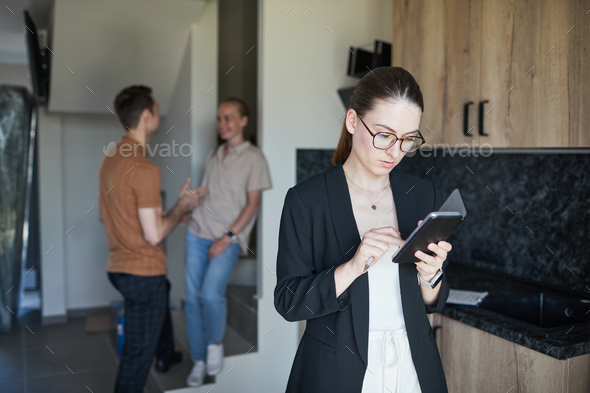 Real Estate Agent Working Stock Photo by seventyfourimages | PhotoDune