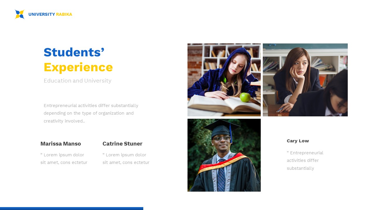 Rabika University Powerpoint Template, Presentation Templates ...