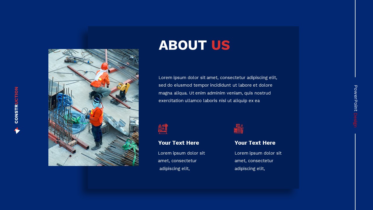 Construction Powerpoint Template, Presentation Templates | GraphicRiver