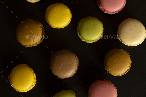 Macaron, top view Stock Photo by bestproject | PhotoDune