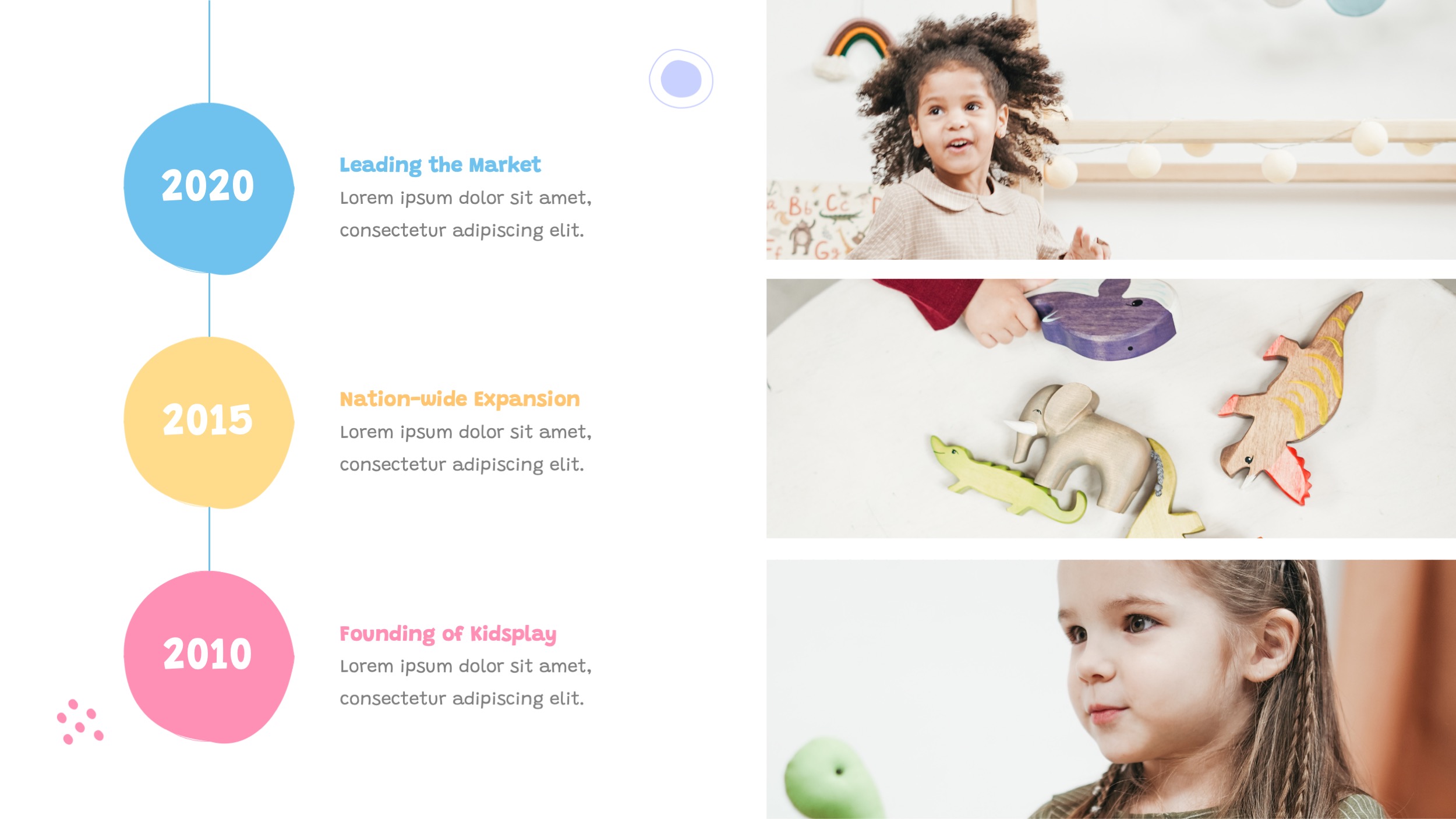 Kid Entertainment Center PowerPoint Presentation Template, Presentation ...