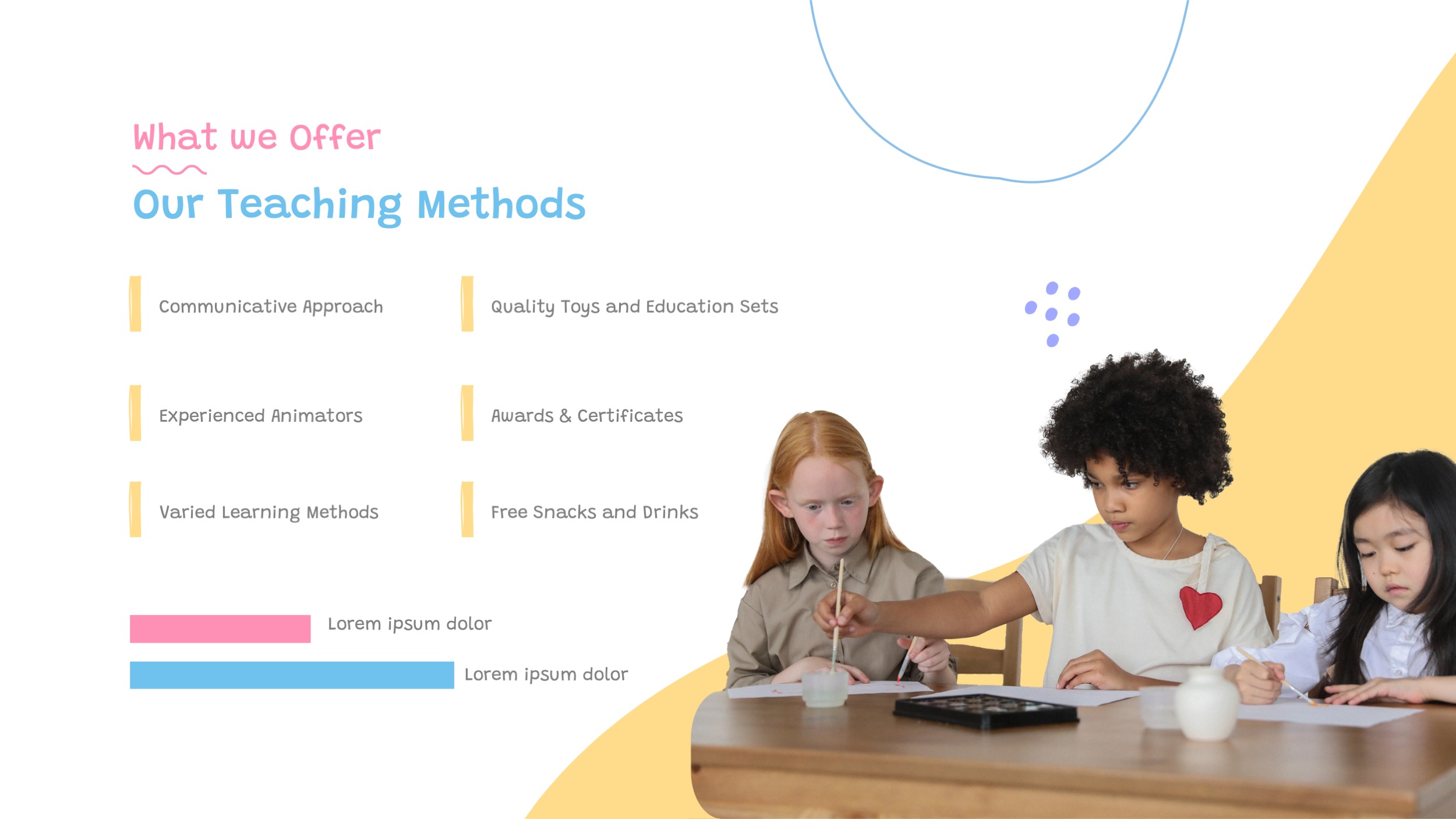 Kid Entertainment Center PowerPoint Presentation Template, Presentation ...