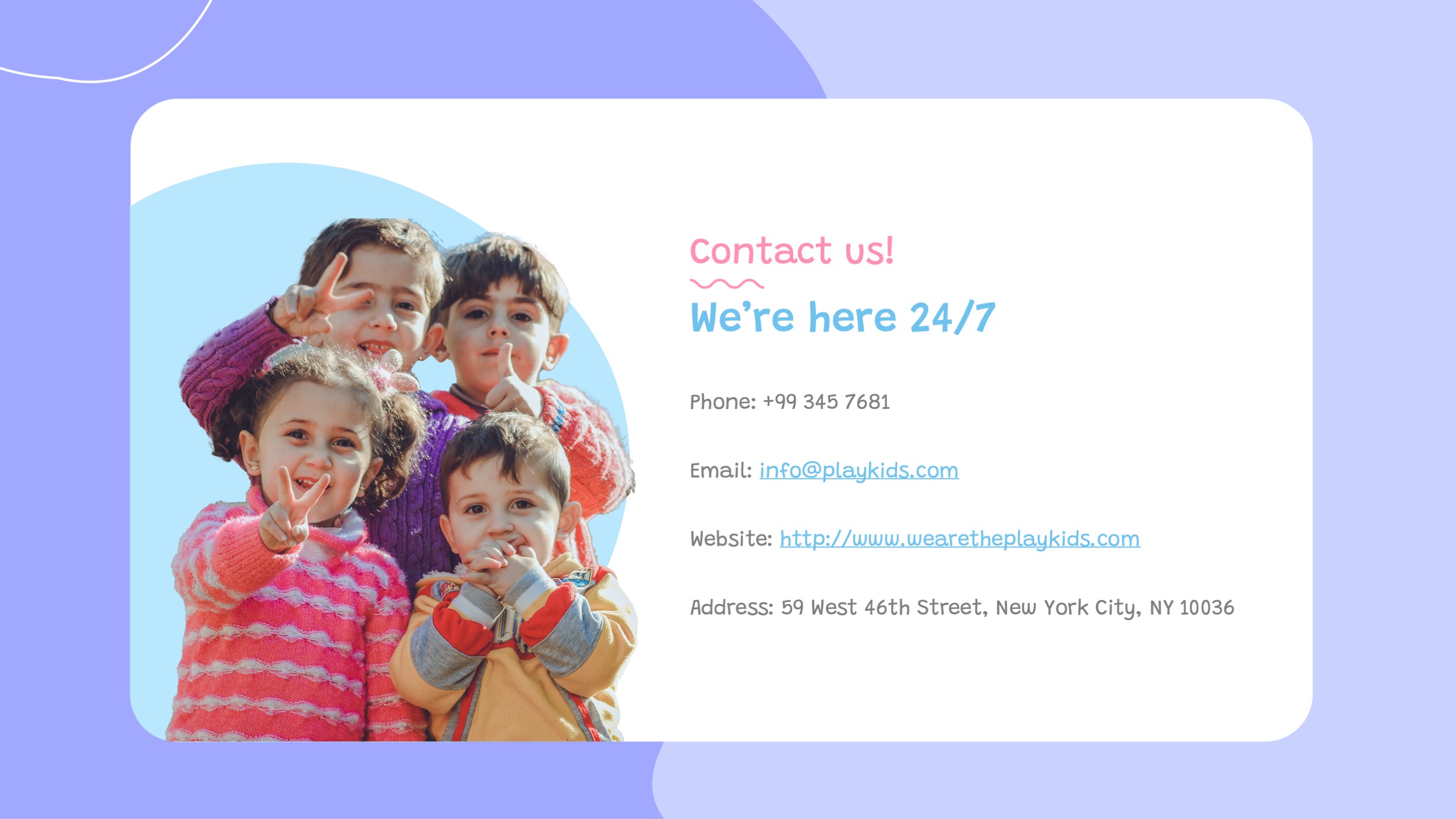 Kid Entertainment Center PowerPoint Presentation Template, Presentation ...