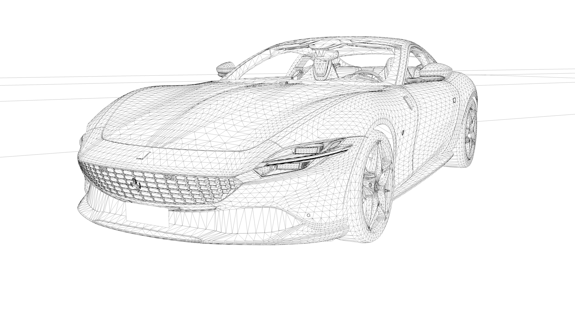 2021 Ferrari Roma by EA09studio | 3DOcean