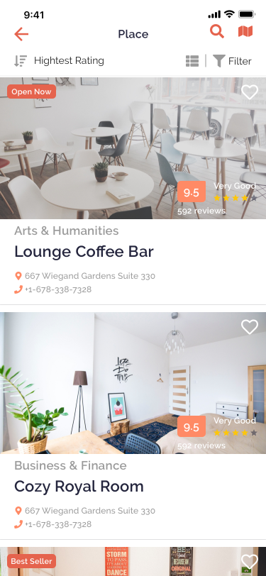 Listar FluxPro - mobile directory listing - claim - booking and payment ...