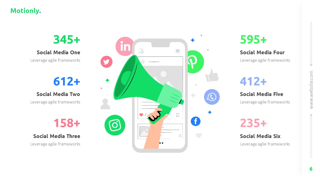 Motionly Business Keynote Presentation Template, Presentation Templates