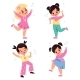 Kids Dancing, Vectors | GraphicRiver