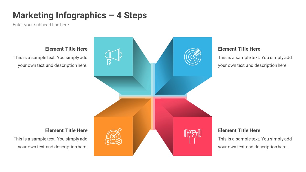 Marketing Infographics PowerPoint Template diagrams, Presentation Templates