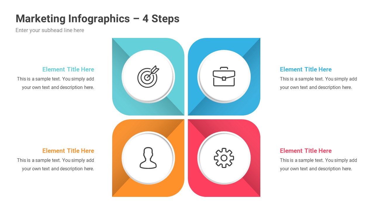 Marketing Infographics PowerPoint Template diagrams, Presentation Templates