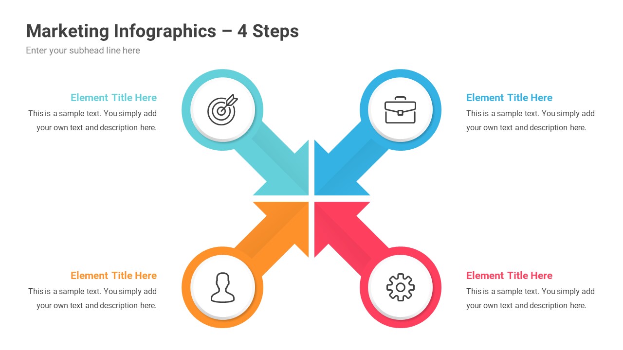 Marketing Infographics PowerPoint Template diagrams, Presentation Templates