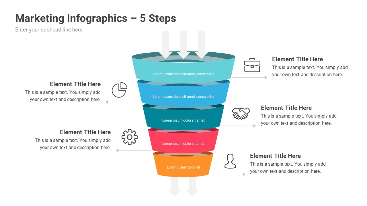Marketing Infographics PowerPoint Template diagrams, Presentation Templates