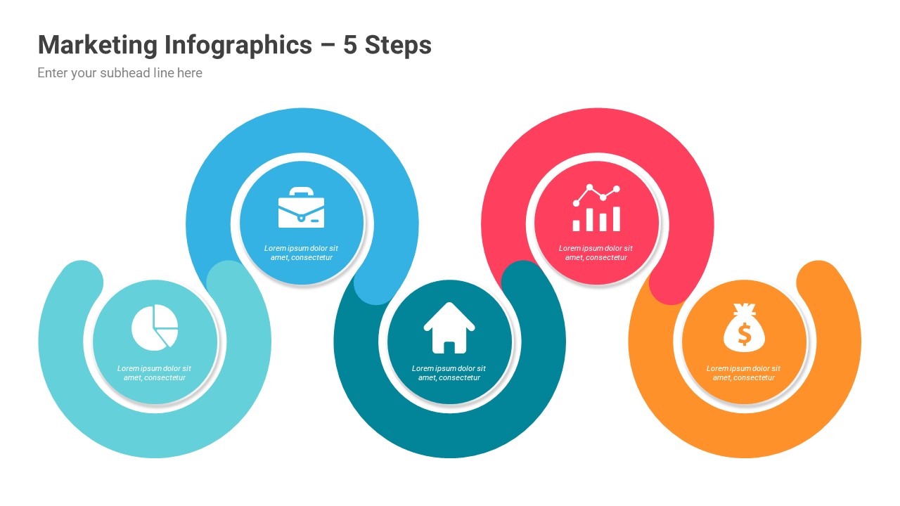 Marketing Infographics PowerPoint Template diagrams, Presentation Templates