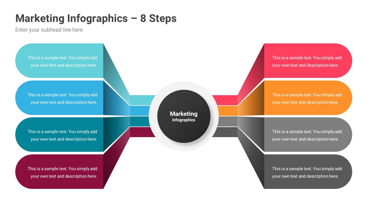 Marketing Infographics PowerPoint Template diagrams, Presentation Templates