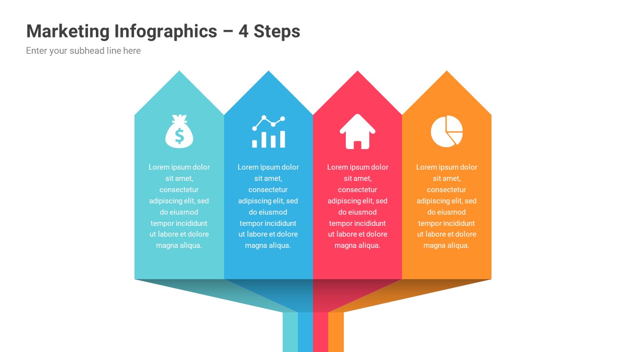 Marketing Infographics PowerPoint Template diagrams, Presentation Templates