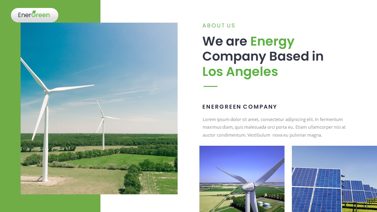 Energreen - Renewable Energy Google Slides Template, Presentation Templates