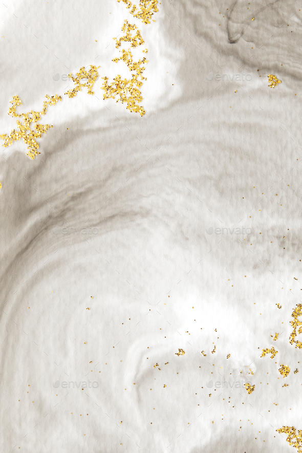 Abstract watercolor with gold glitter design background Stock Photo by ...
