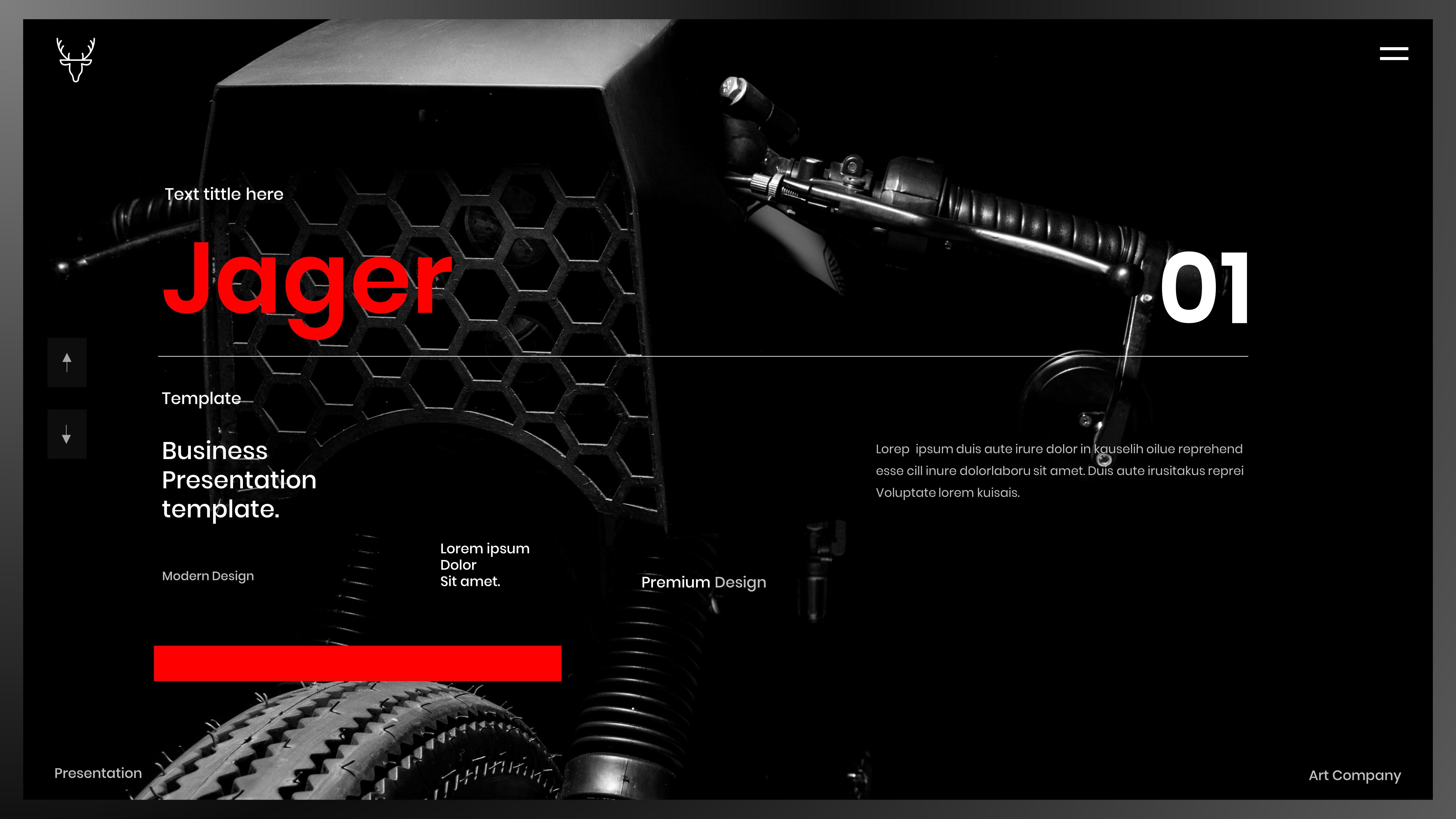 Jager – Business Keynote Template by CreativeGraphs | GraphicRiver