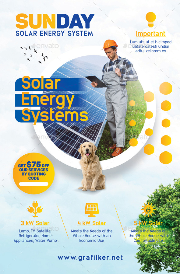 Solar Energy Bundle Templates, Print Templates | GraphicRiver