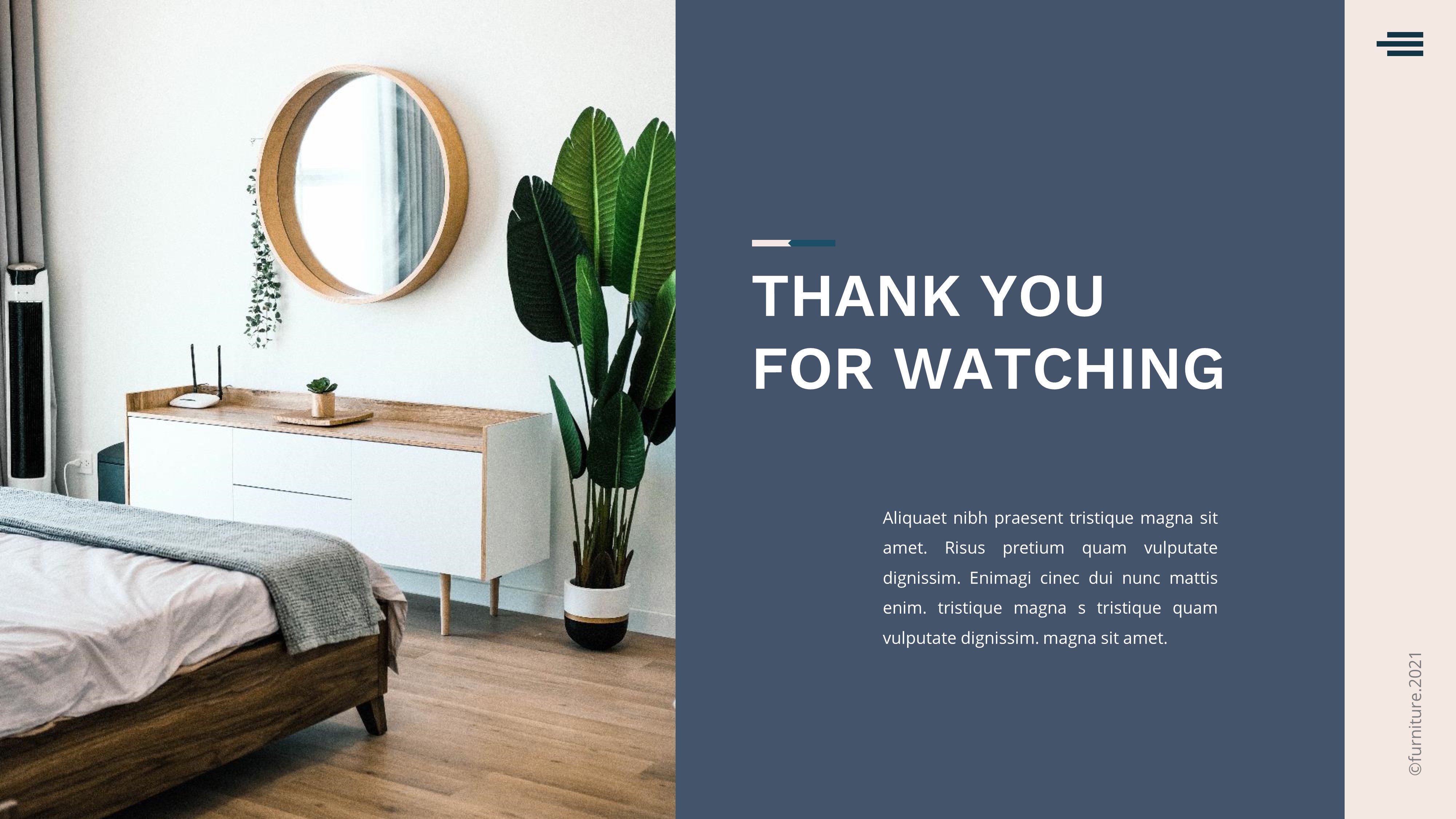 Furniture Powerpoint Template Presentation, Presentation Templates