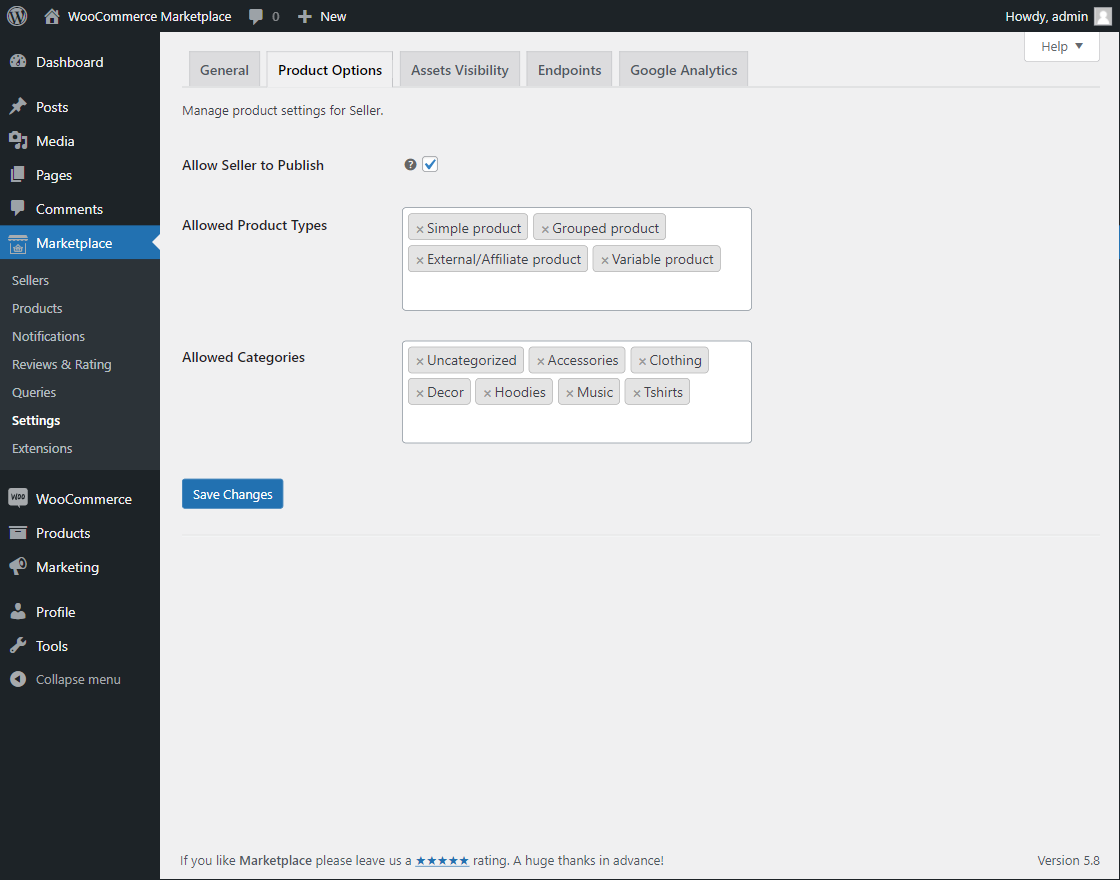 WordPress WooCommerce Multi Vendor Marketplace Plugin by webkul ...