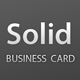 Solid Business Card, Print Templates | GraphicRiver