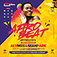 Afrobeat Party Nightclub Flyer, Print Templates | GraphicRiver