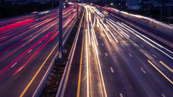 Fast Traffic Night, Stock Footage | VideoHive