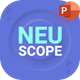 Neuscope Creative Startup PowerPoint Template, Presentation Templates